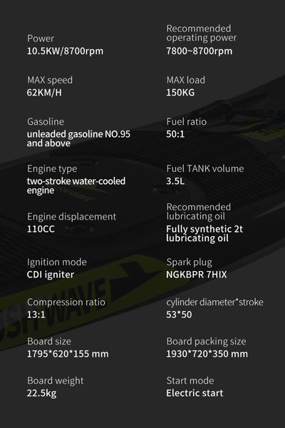 RUSH WAVE | Electric Surfboard & Boat | 2025 NEW