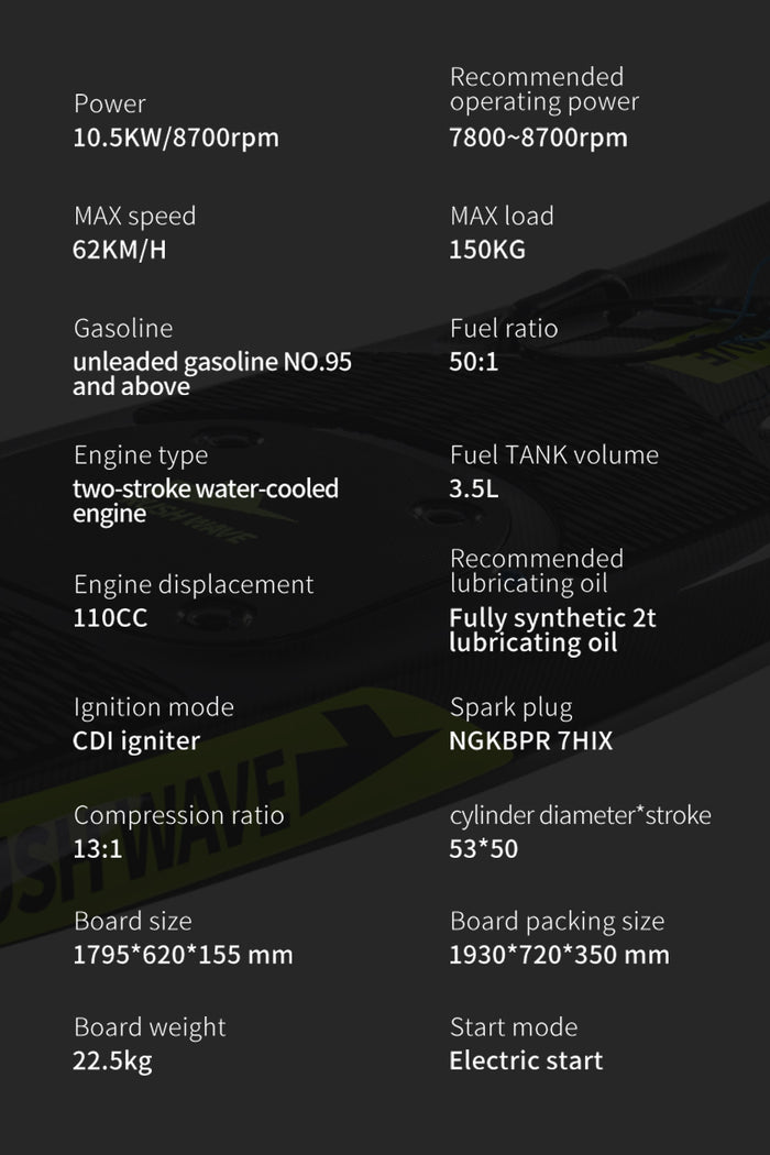 RUSH WAVE | Electric Surfboard & Boat | 2025 NEW